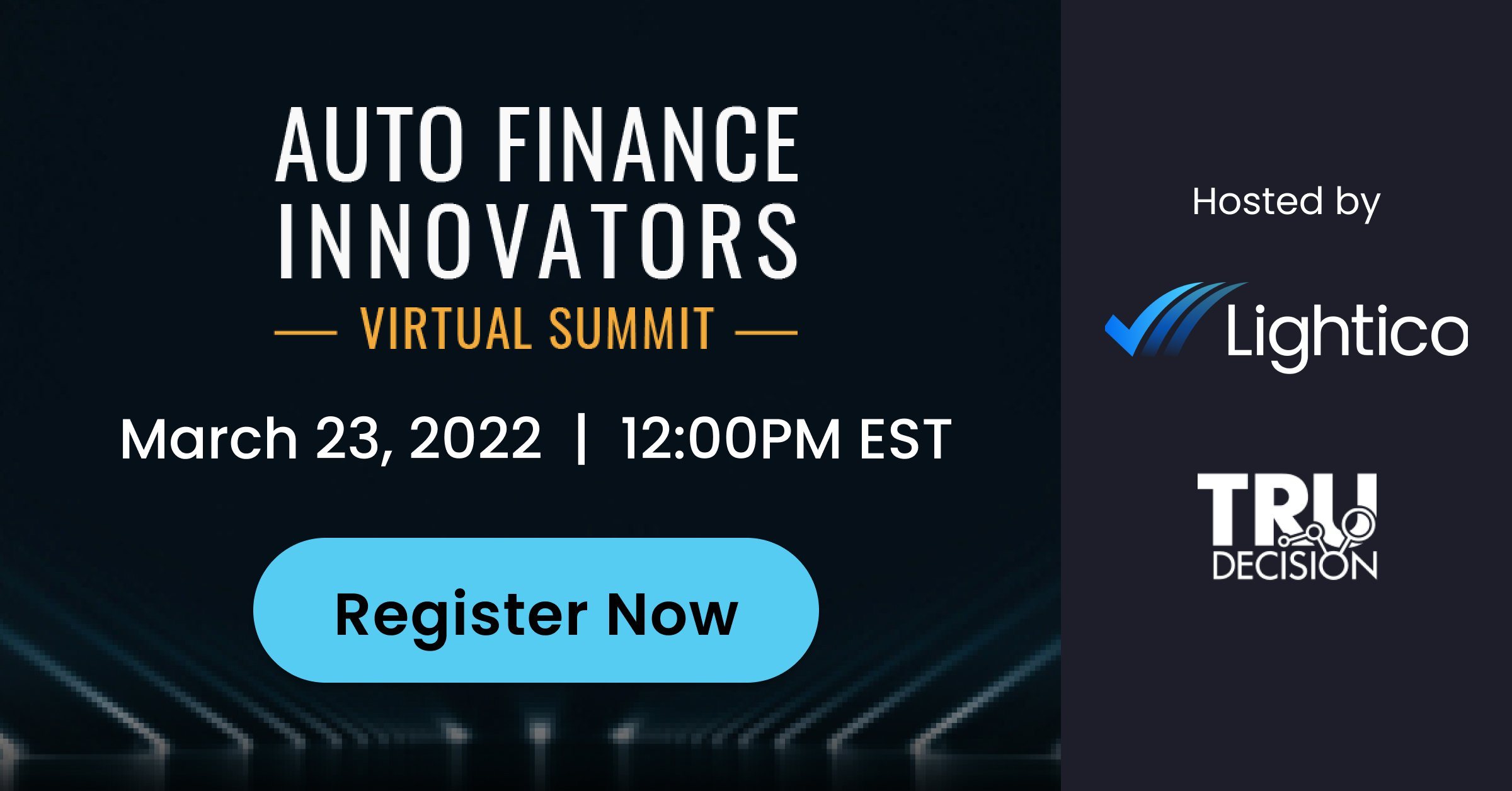 Auto Finance Innovators Virtual Summit | Lightico